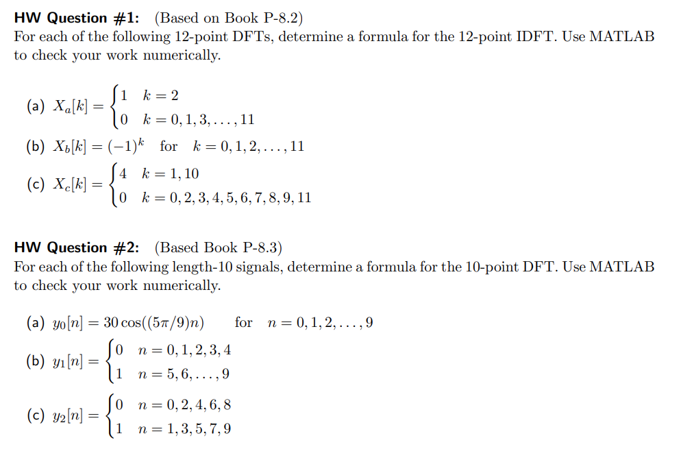 HW Question #1: (Based on Book P-8.2)For each of the | Chegg.com