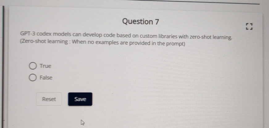 Solved Question 7GPT-3 codex models can develop code based | Chegg.com Solved Question 7GPT-3 codex models can develop code based | Chegg.com