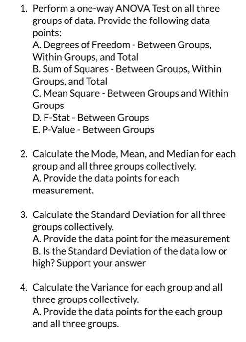 Solved A exercise physiologist performs an analysis on the | Chegg.com