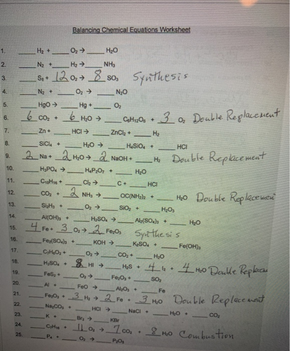 Solved Double Replaceman 26. Dicarbon dihydride + Oxygen → | Chegg.com