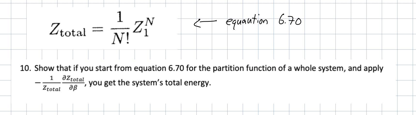 Solved Show That If You Start From Equation 6 70 ﻿for The
