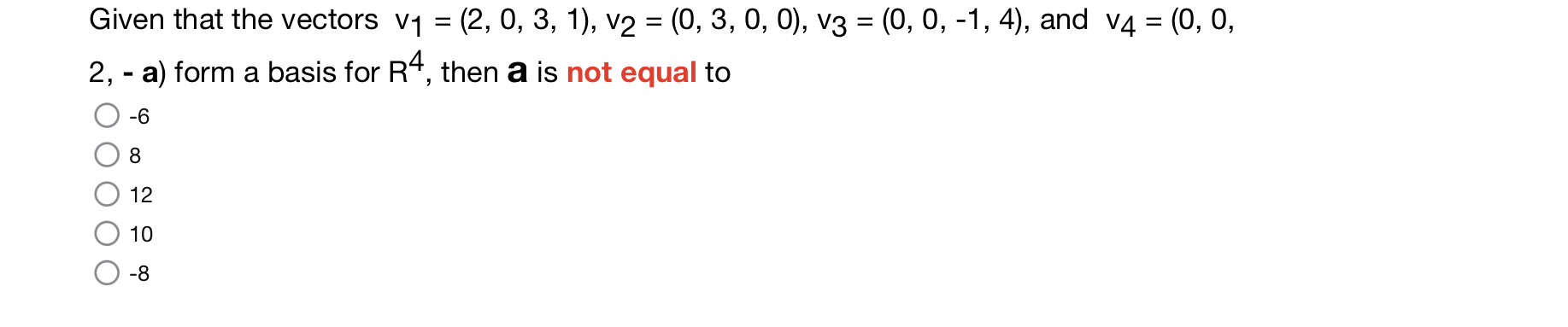 Solved Given that the vectors | Chegg.com