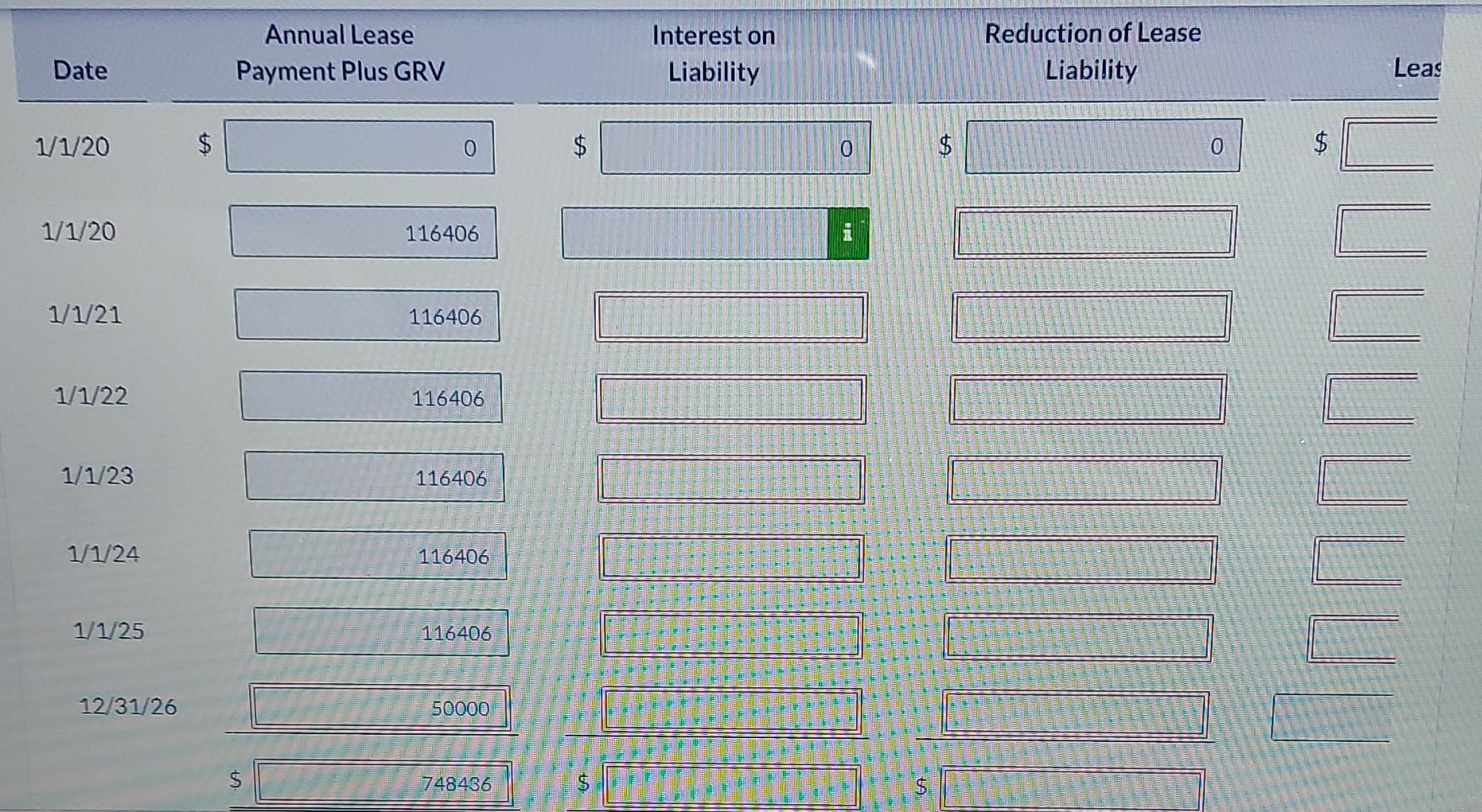 Solved The following facts pertain to a non-cancelable lease | Chegg.com