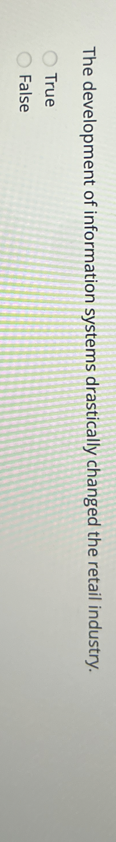 Solved The development of information systems drastically | Chegg.com