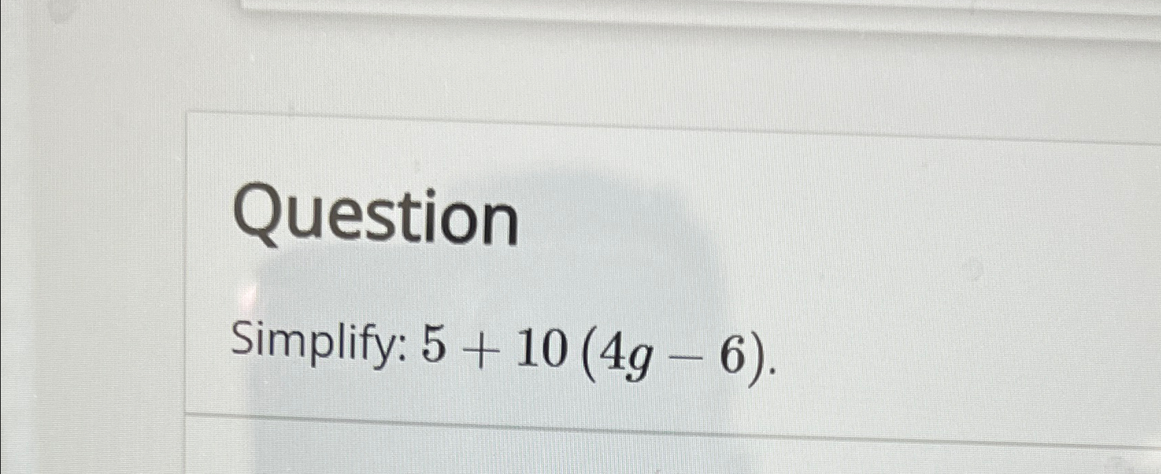 Solved Questionsimplify 5104g 6 4333