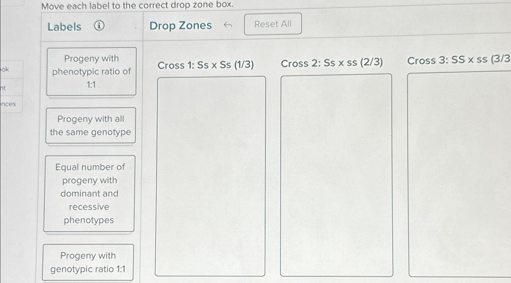 Solved Move each label to the correct drop zone | Chegg.com