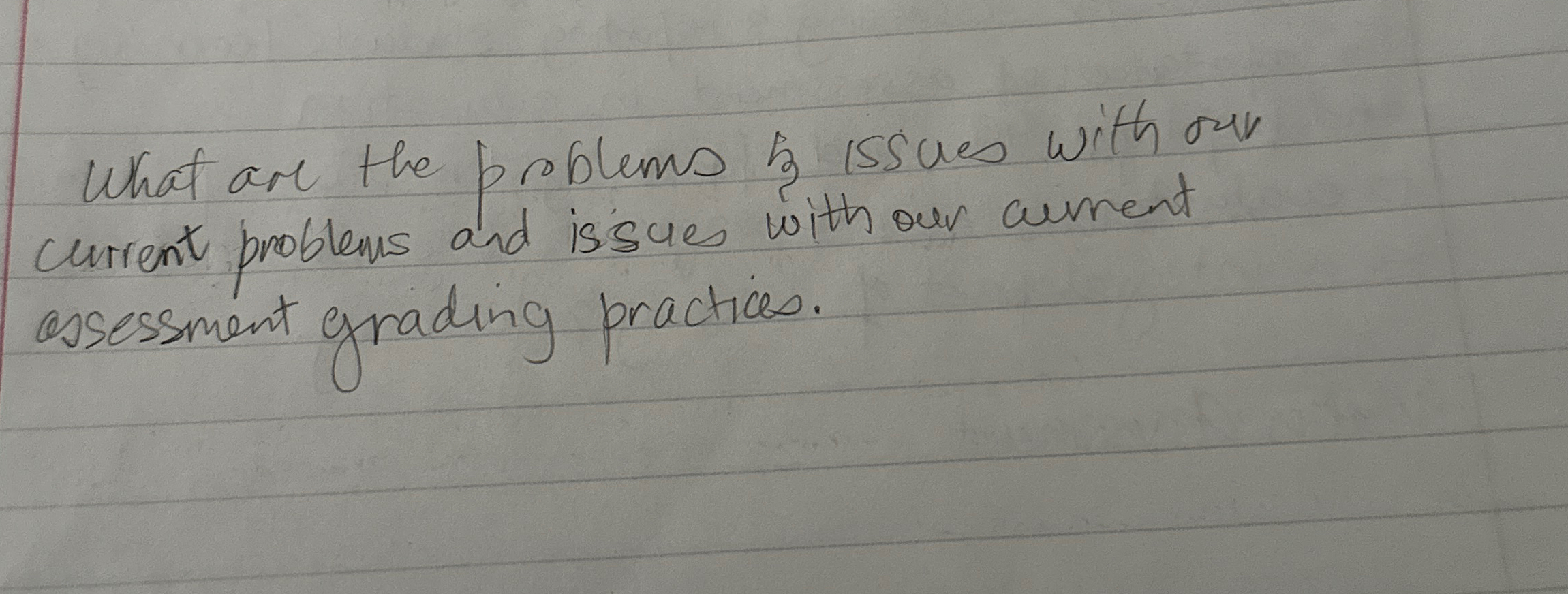Solved How problems with our grading practices can be | Chegg.com