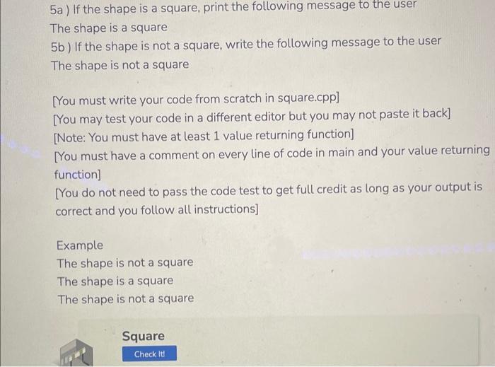 Solved Write a program that does the following things: 1 ) | Chegg.com