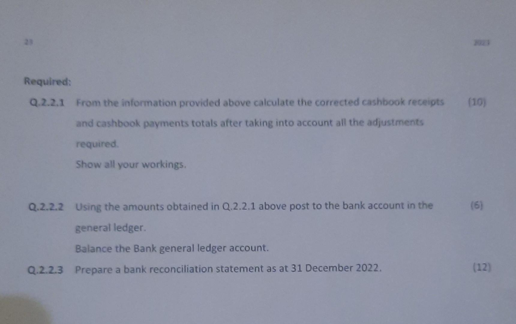 Solved Additional Information - The cash deposit made on the | Chegg.com