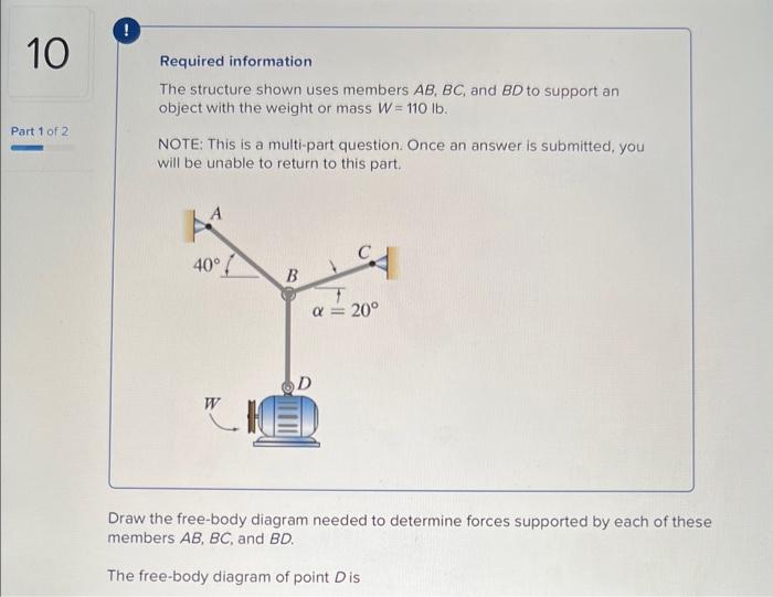 Solved Required information The structure shown uses members | Chegg.com