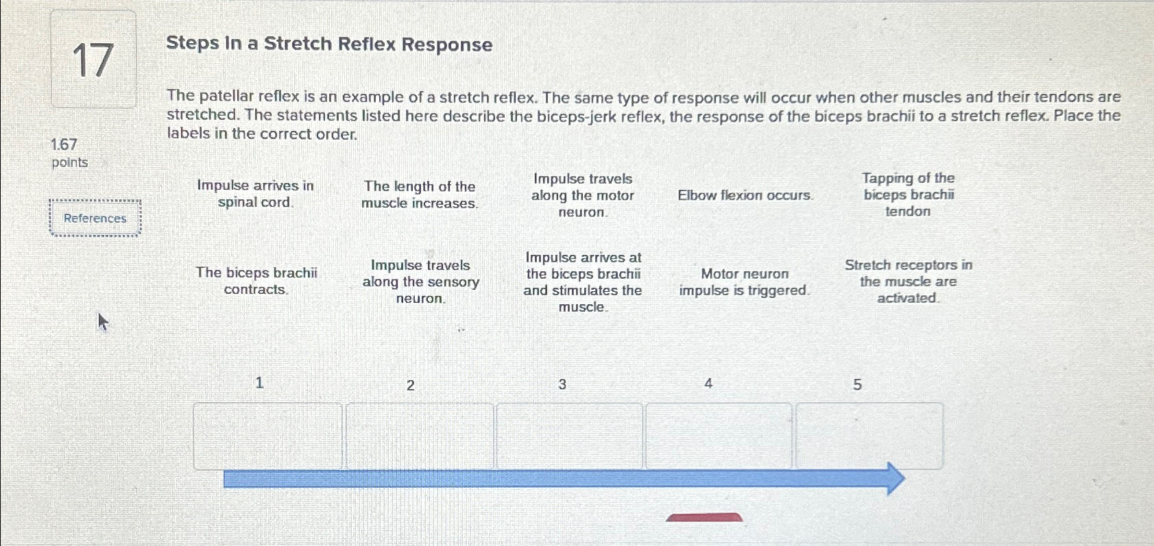 Solved 171.67pointsReferencesReferencesq,Steps In a Stretch | Chegg.com