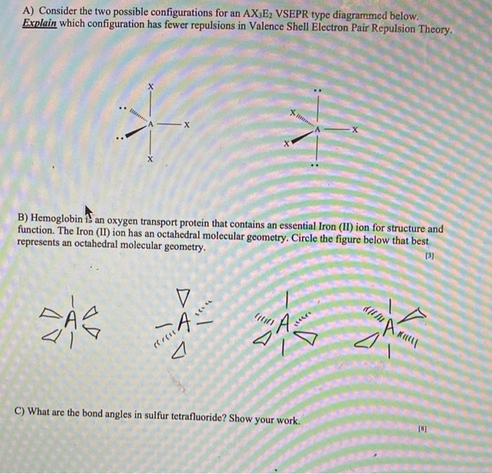 Solved A) Consider the two possible configurations for an | Chegg.com