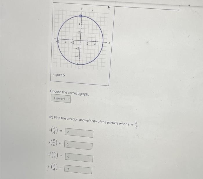 Solved = sin(21) and y) = 3cos(21), with 0