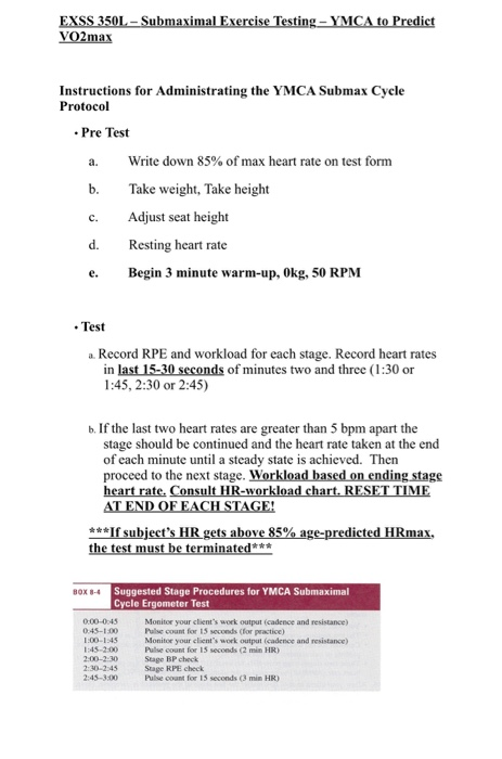 Solved List and describe three benefits to submaximal | Chegg.com