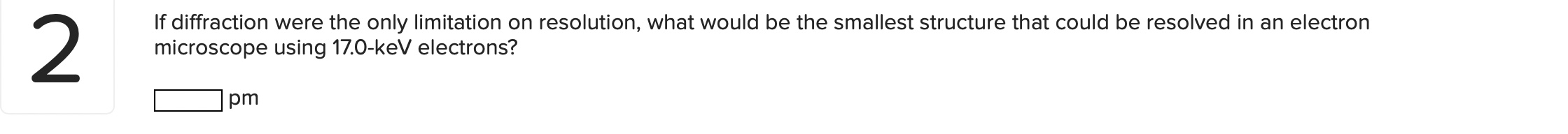 Solved If diffraction were the only limitation on | Chegg.com