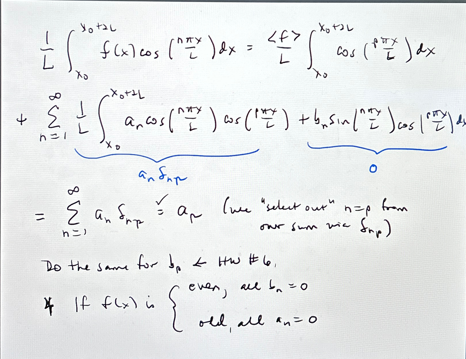 Solved Using the same approach that we used in class for an, | Chegg.com
