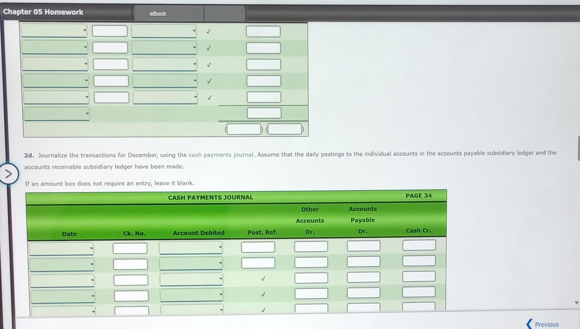 Solved Chapter 05 Homework eBook Account: Office Supplies | Chegg.com