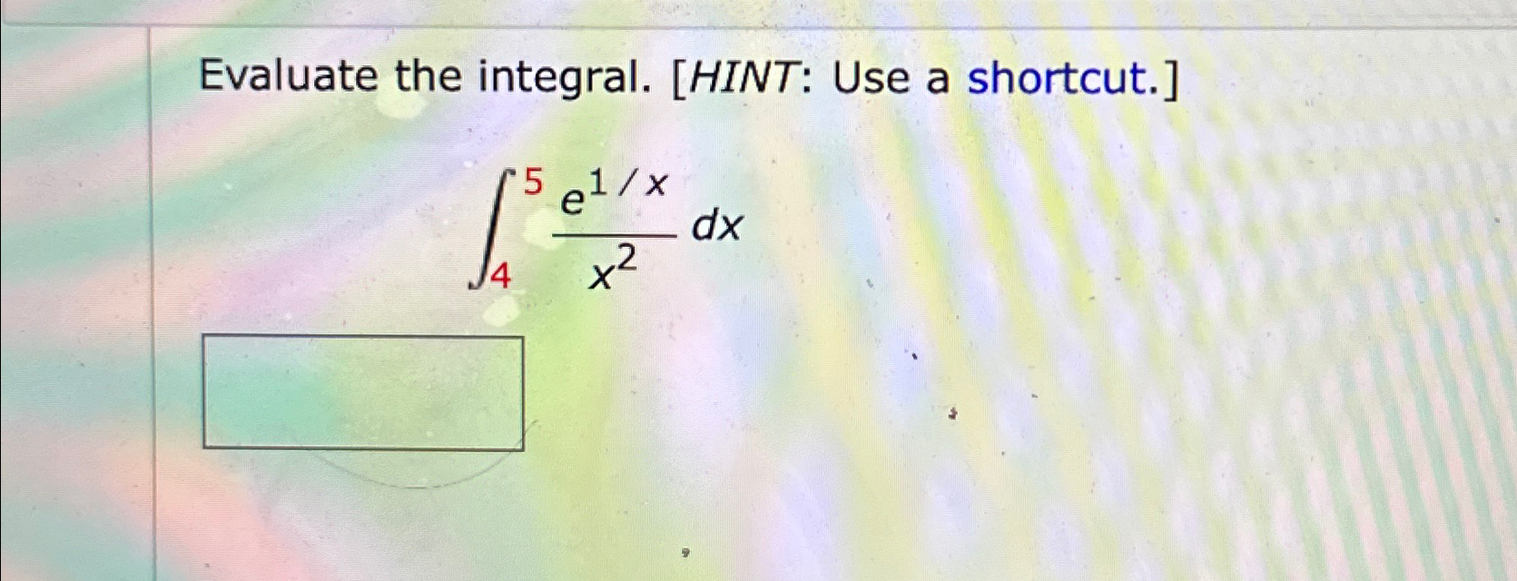 Solved Evaluate the integral. [HINT: Use a | Chegg.com
