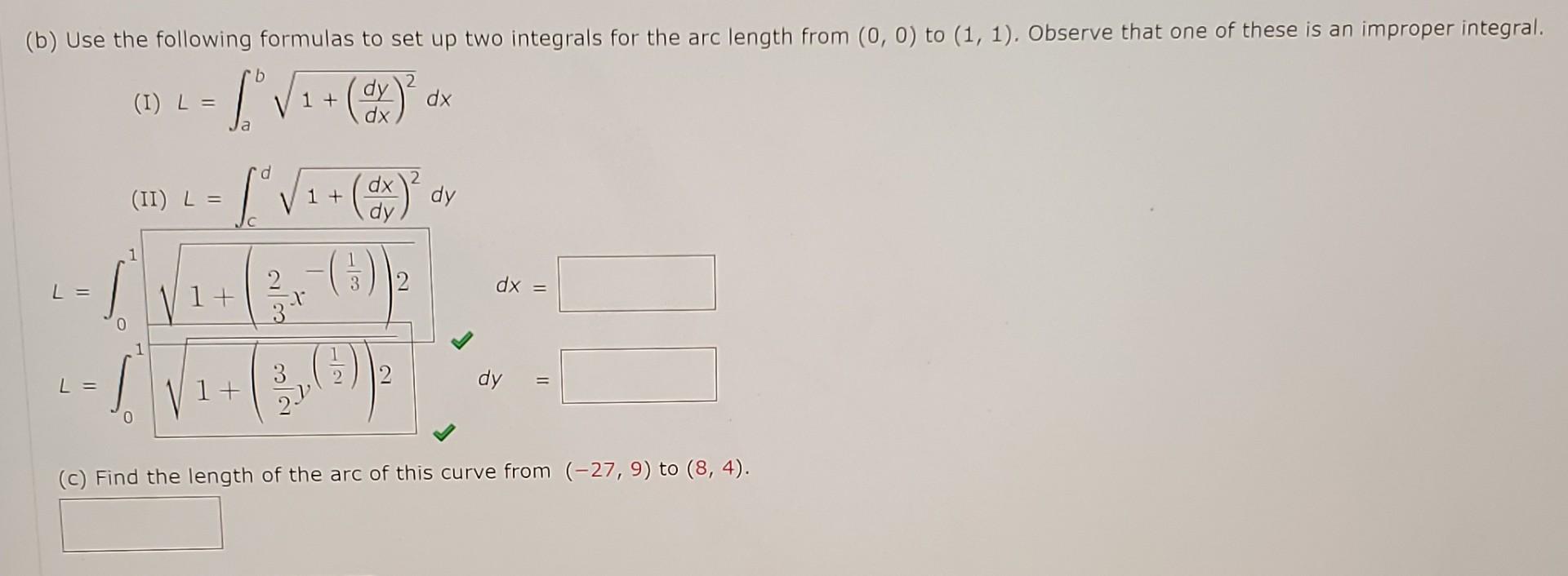 Solved (a) Sketch the curve y3=x2.(b) Use the following | Chegg.com