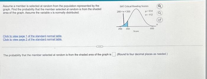 Solved Assume a member is selected at random from the | Chegg.com