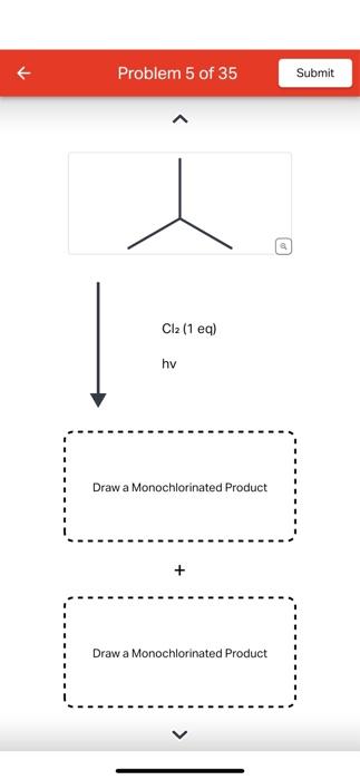 Solved Draw all of the possible monochlorinated products | Chegg.com