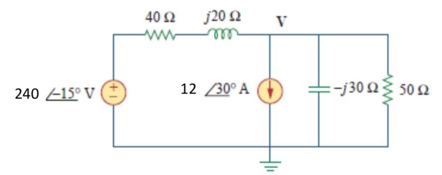 calculate the current i in the circuit given below | Chegg.com