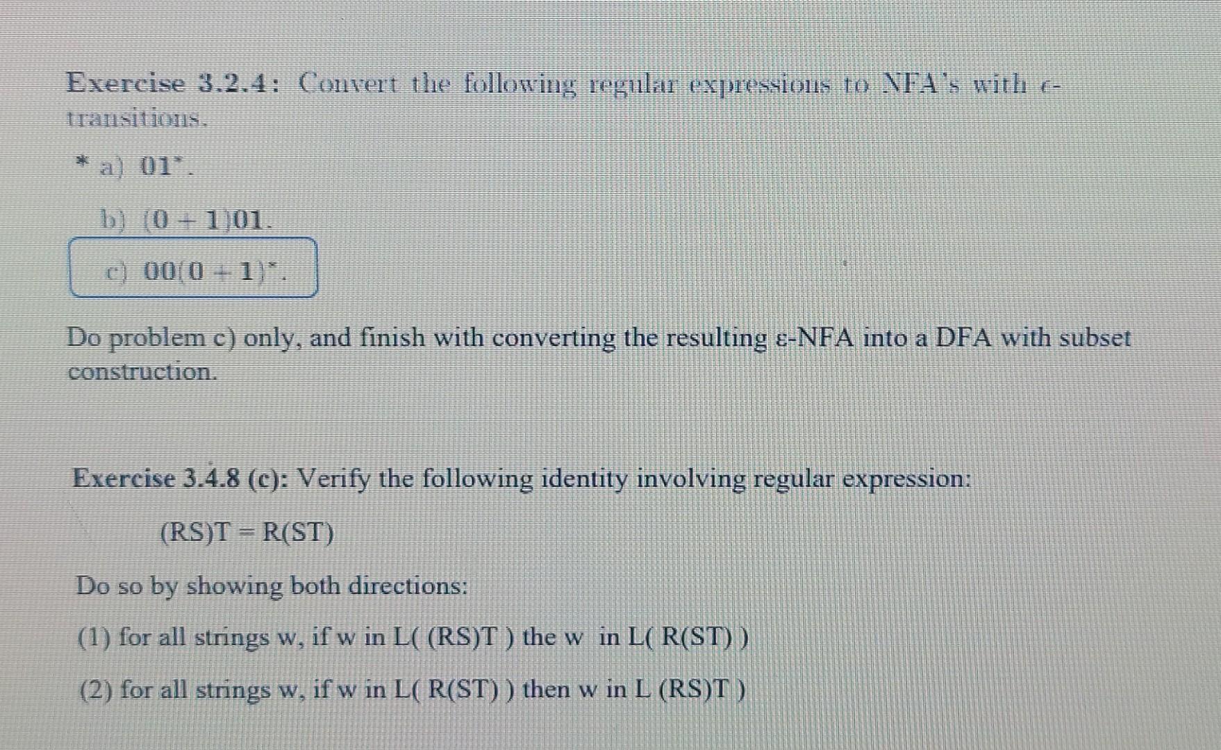 Solved I need help and an explanation to this problem to | Chegg.com