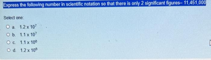 Solved Express the following number in scientific notation | Chegg.com