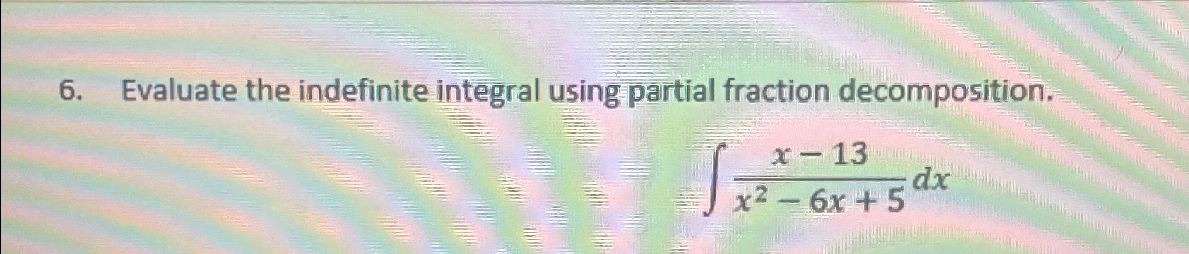 Solved Evaluate the indefinite integral using partial | Chegg.com Solved Evaluate the indefinite integral using partial | Chegg.com