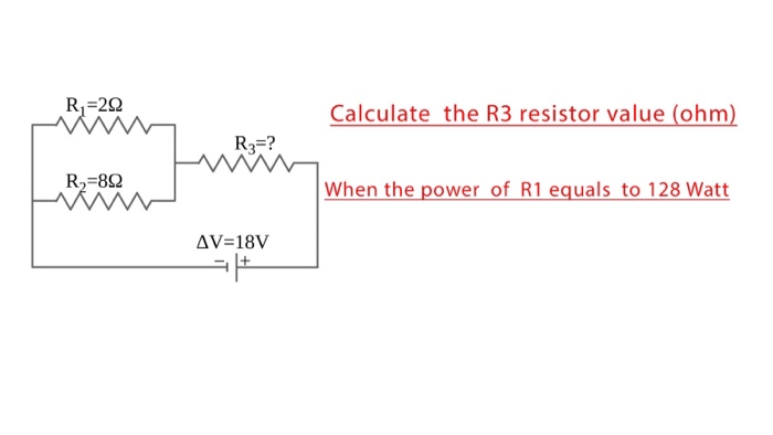Solved Ri=222 WW Calculate the R3 resistor value (ohm) R3=? | Chegg.com