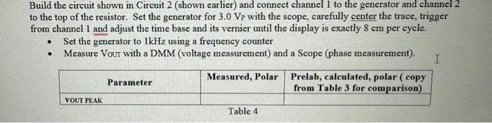 Solved 2. Calculate circuit parameters for Circuit 2. | Chegg.com