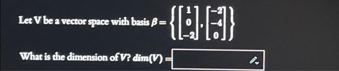 Solved Let V be a vector space with basis B= -{W10 What is | Chegg.com