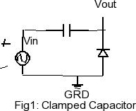 Solved A clamped capacitor which uses an ideal diode is | Chegg.com
