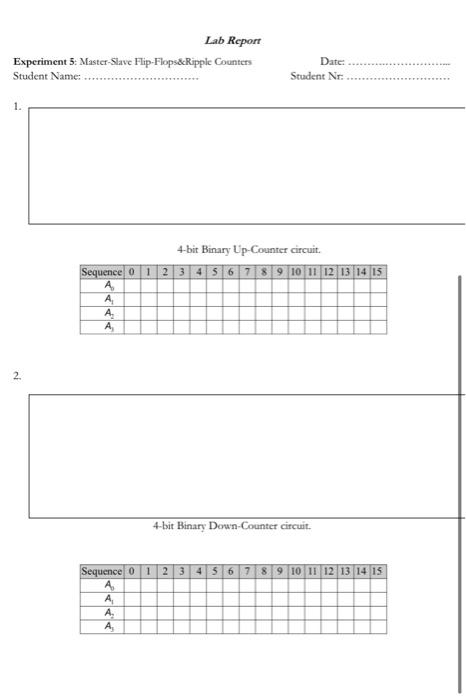 Solved 6.2 EXPERIMENT PROCEDURE 1. Construct the 4-bit | Chegg.com