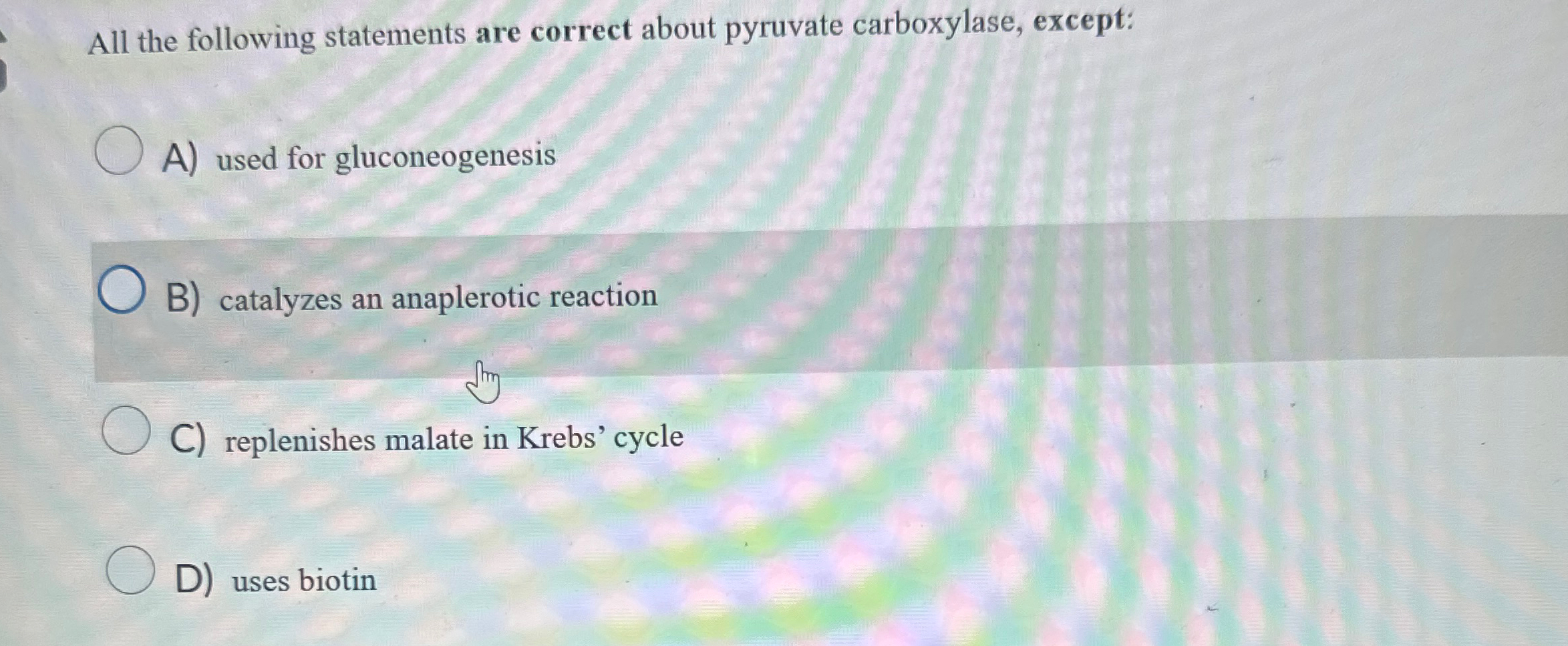 Solved All the following statements are correct about | Chegg.com