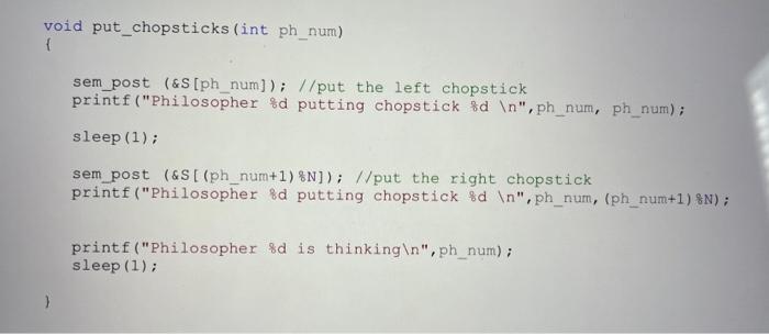 Solved Dining Philosopher's problem is a famous problem in | Chegg.com
