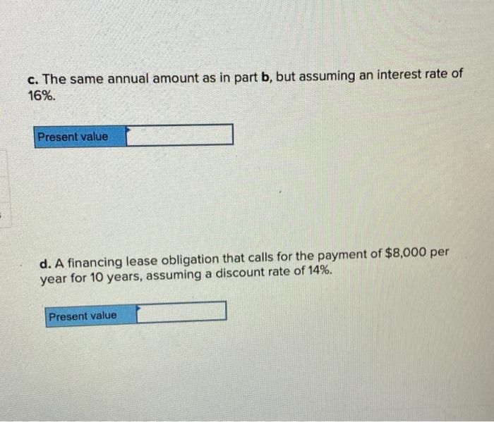 Solved Using a present value table (Table 6-4 and Table | Chegg.com