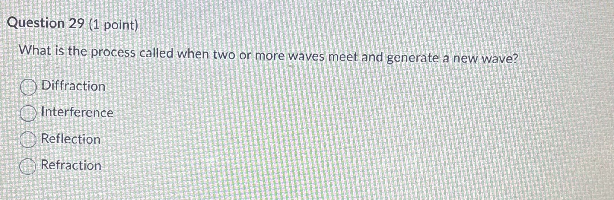 Solved Question 29 (1 ﻿point)What is the process called when | Chegg.com