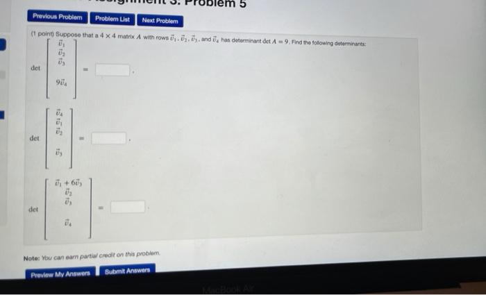 Solved Problem Ust Previous Problem Next Problem (t point | Chegg.com