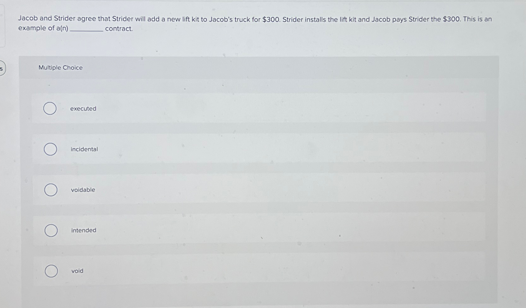 Solved Jacob and Strider agree that Strider will add a new | Chegg.com