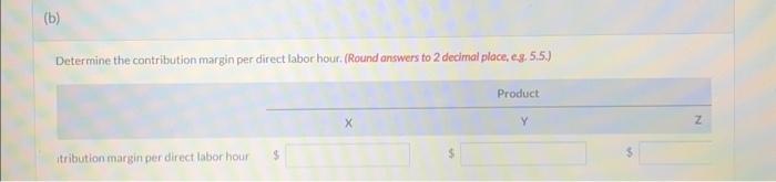 Solved Flint Corporation produces and sells thee products. | Chegg.com