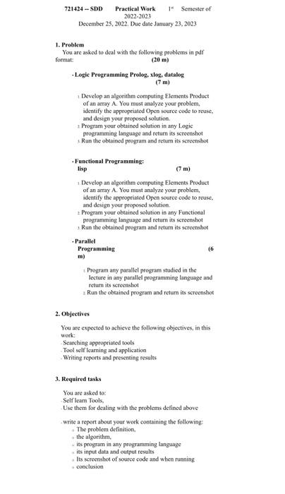 Solved 1. Problem You are asked to deal with the following | Chegg.com