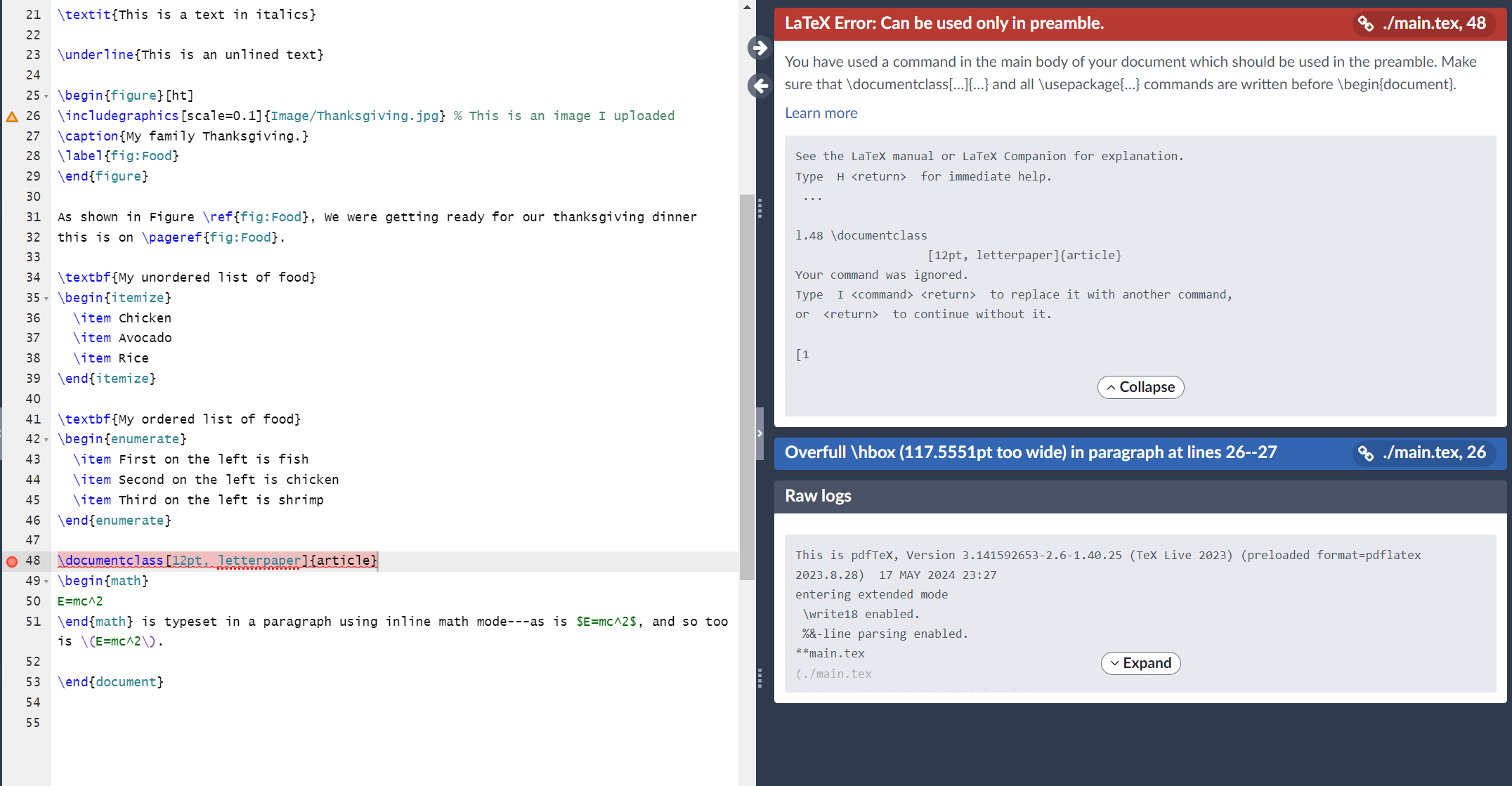 Solved Help me solve this, its evergreen texting in LateX | Chegg.com