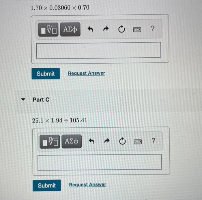 Solved perform the following calculations to the correct | Chegg.com Solved perform the following calculations to the correct | Chegg.com