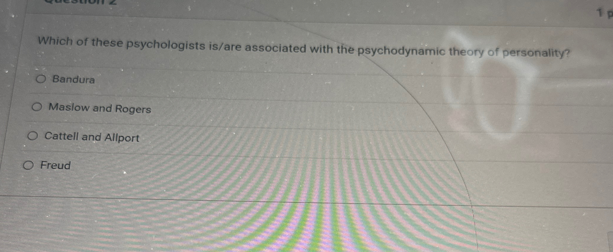 Solved Which of these psychologists is/are associated with | Chegg.com