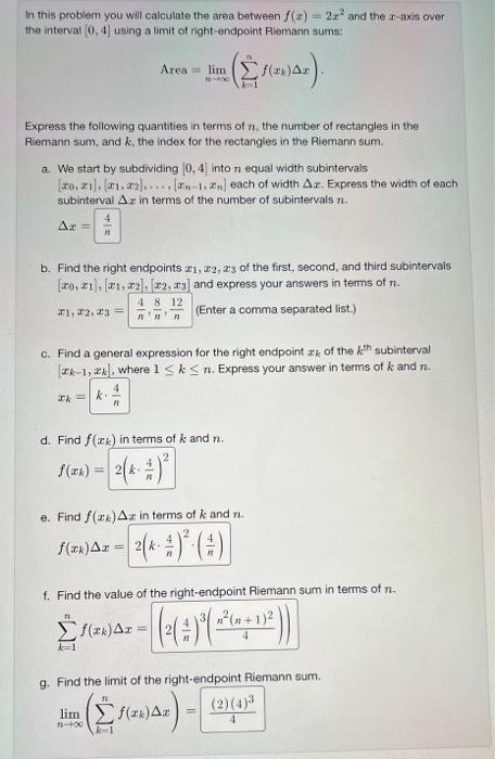 Solved In this problem you will calculate the area between | Chegg.com