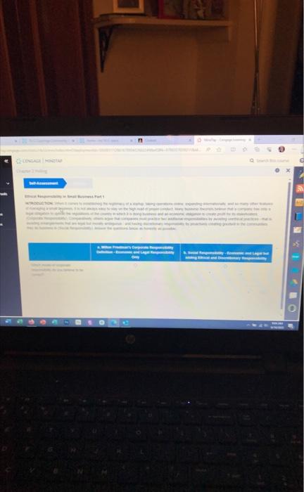 Solved which model of corporate responsibility do you | Chegg.com
