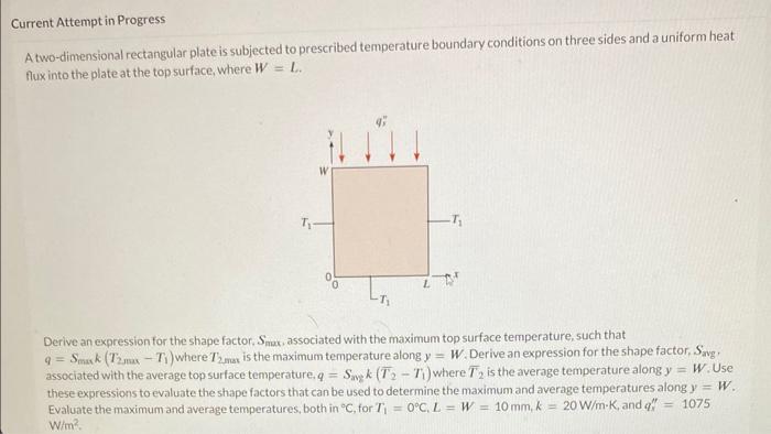 Solved A two-dimensional rectangular plate is subjected to | Chegg.com