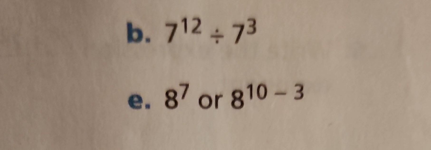 Solved 9. To multiply powers that have different bases and | Chegg.com