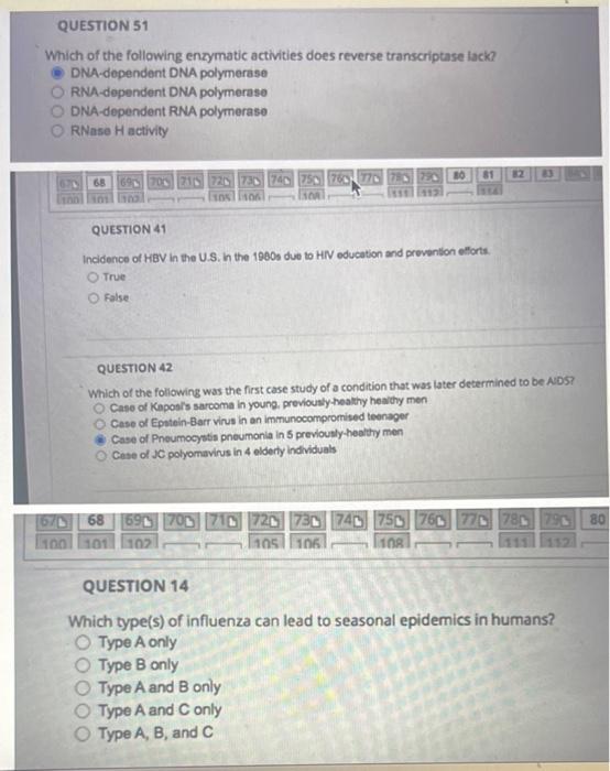 Solved Which of the following entymatic activities does | Chegg.com